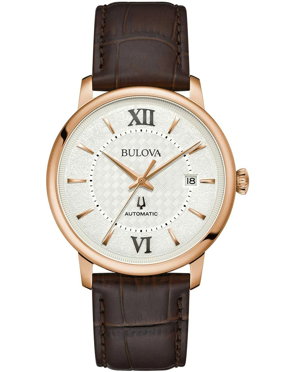 Bulova 97B225 Mens Watch Hudson Automatic 39mm 3ATM – The Time Treasures